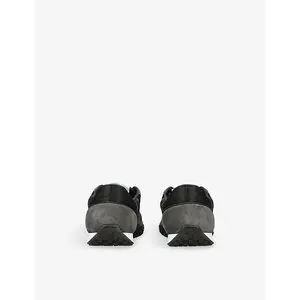 Givenchy Suede And Mesh Lace-up Trainers