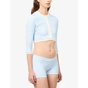 Monday Swimwear Crete Cropped Swim Cardigan