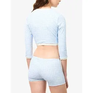 Monday Swimwear Crete Cropped Swim Cardigan