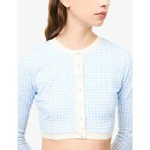 Monday Swimwear Crete Cropped Swim Cardigan