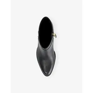 DUNE Pagety Heeled Leather Ankle Boots
