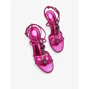Kurt Geiger Ophelia Suede Heeled Sandals