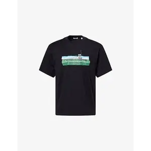 Burberry Maze Relaxed Cotton-jersey T-shirt