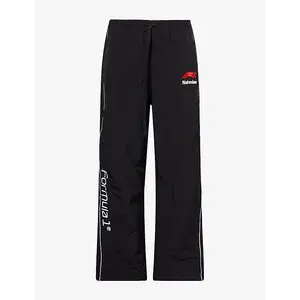NAHMIAS F1 Warm Up Race Woven Jogging Bottoms - Black