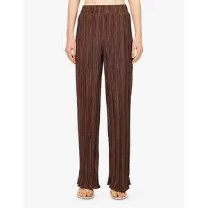 4TH & RECKLESS Plissé Woven Trousers