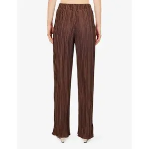 4TH & RECKLESS Plissé Woven Trousers