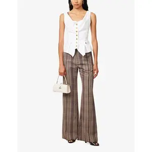 VIVIENNE WESTWOOD Monday Asymmetric Cotton Top