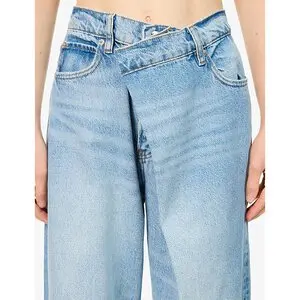 FRAME Crossover Loose-fit Wide-leg Jeans