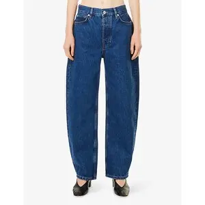 ANINE BING Fritz Barrel-leg Denim Jeans