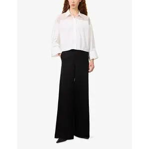 Rag & Bone Sofie Wide-leg Stretch-jersey Trousers