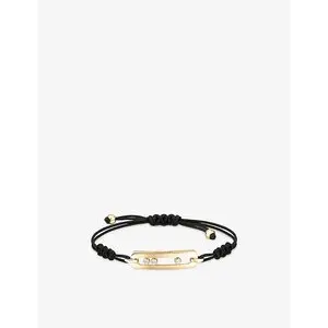 Messika Move Classique 18ct Gold And Diamond Cord Bracelet - Yellow