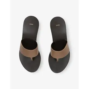 JUDE Lucille Leather Wedge Sandals