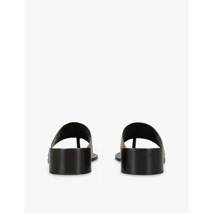 JUDE Lucille Leather Wedge Sandals