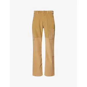WALES BONNER Sissoo Straight-leg Cotton-corduroy Trousers - Camel