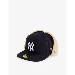 New Era 59fifty Mlb World Series Dogear New York Yankees Cotton Cap - Navy