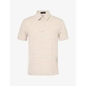 G/fore All Play Stripe Woven Polo T-shirt Xxl