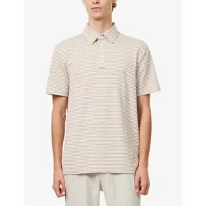 G/fore All Play Stripe Woven Polo T-shirt Xxl