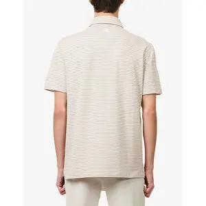 G/fore All Play Stripe Woven Polo T-shirt Xxl