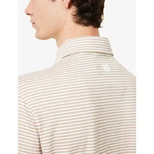G/fore All Play Stripe Woven Polo T-shirt Xxl