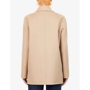 Valentino Garavani Logo-embellished Single-breasted Virgin Wool And Cashmere-blend Jacket