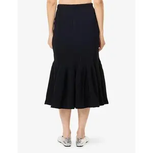 CFCL Hypha Lucent Mermaid Knitted Midi Skirt