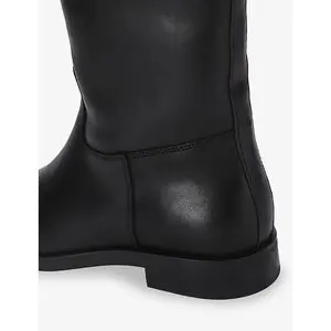 Steve Madden Novi High-leg Flat Leather Boots