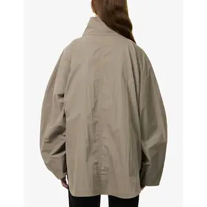 TOTEME Parachute Cotton-blend Jacket - Clove