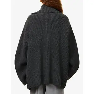 THE FRANKIE SHOP Veda Knitted Wool Cardigan