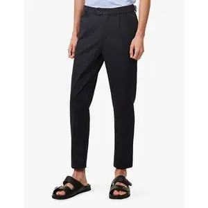 BELIER Monaco Mid-rise Cotton-blend Chino Trousers