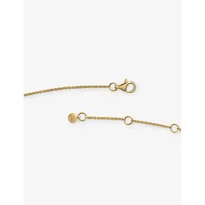 Monica Vinader 18ct Yellow Vermeil And Amazonite Chain Necklace