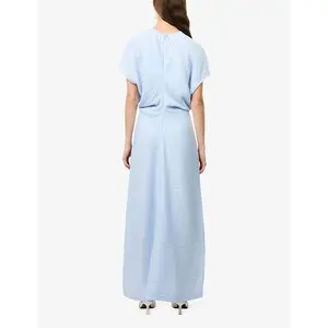 TOTEME Woven Maxi Dress - Sky