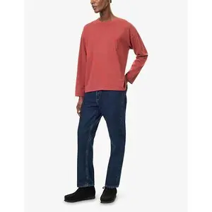 PELLADOR Overlock Long-sleeve Cotton T-shirt