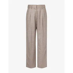 BLAZÉ MILANO Checked Wool Trousers