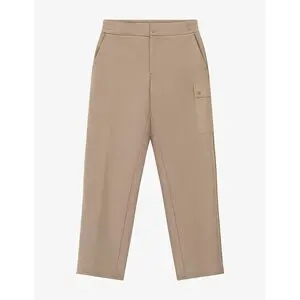 Boggi Milano Stretch Cotton-blend Trousers - Camel
