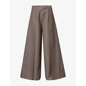 RUOHAN Morea Wide-leg Wool Trousers