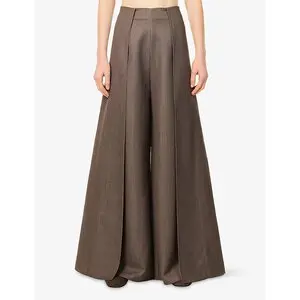 RUOHAN Morea Wide-leg Wool Trousers