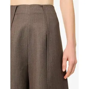 RUOHAN Morea Wide-leg Wool Trousers