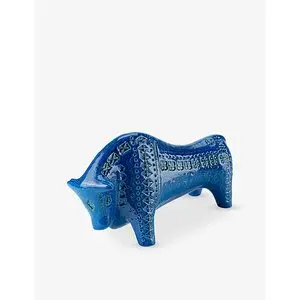 BITOSSI CERAMICHE Figura Di Toro Ceramic Sculpture Figurine