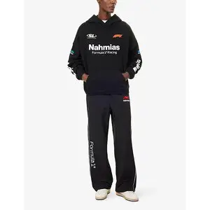 NAHMIAS F1 Brand-print Cotton Hoody