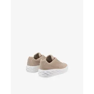 JIMMY CHOO Diamond Maxi Retro M Suede Trainers
