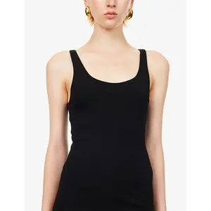 Jacquemus La Regata Sleeveless Stretch-jersey Midi Dress