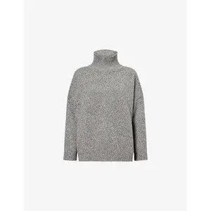 Max Mara Relaxed Wool Knit Jumper - Medium Grey
