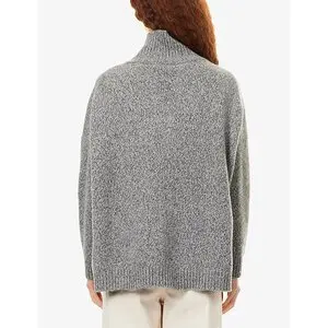 Max Mara Relaxed Wool Knit Jumper - Medium Grey