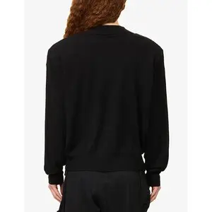 THE FRANKIE SHOP Padded Shoulder Wool-blend Jumper