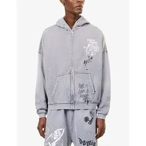 PALY HOLLYWOOD Carrying The Message Cotton-blend Hoody Xl/xxl