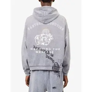 PALY HOLLYWOOD Carrying The Message Cotton-blend Hoody Xl/xxl