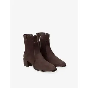 JIMMY CHOO Eliot 45 Suede Ankle Boots