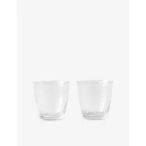 &TRADITION Collect Set Of Two Water Glasses 8cm - Clear