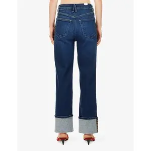 Good American Good True Straight-leg Denim Jeans