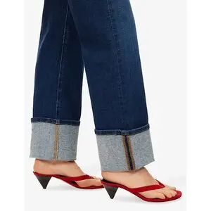 Good American Good True Straight-leg Denim Jeans